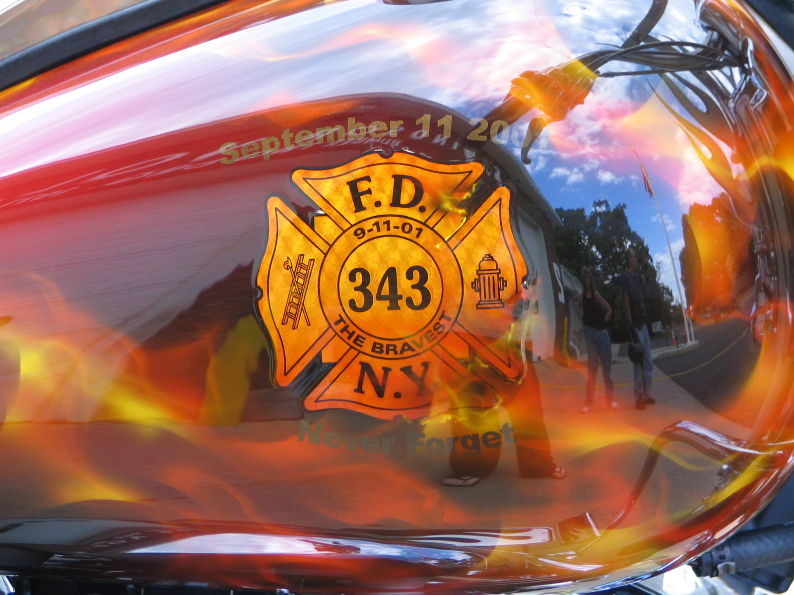 Firefighter Gifts The Brotherhood Bond: 9/11 Harley Davidson ...