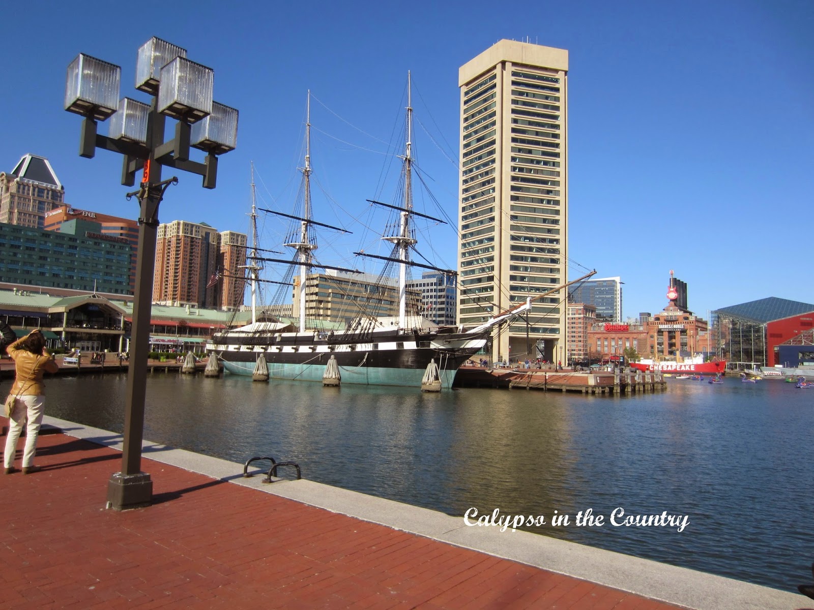 Baltimore Inner Harbor - Things to Do with Kids - Calypso in the Country