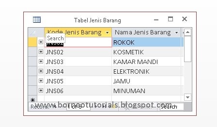 Cara Membuat Query Jenis Query Design Secara Sederhana dan Mudah - Borneotutorials.blogspot.com