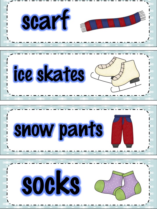 Monthly Vocabulary Cards - Apples & ABC's