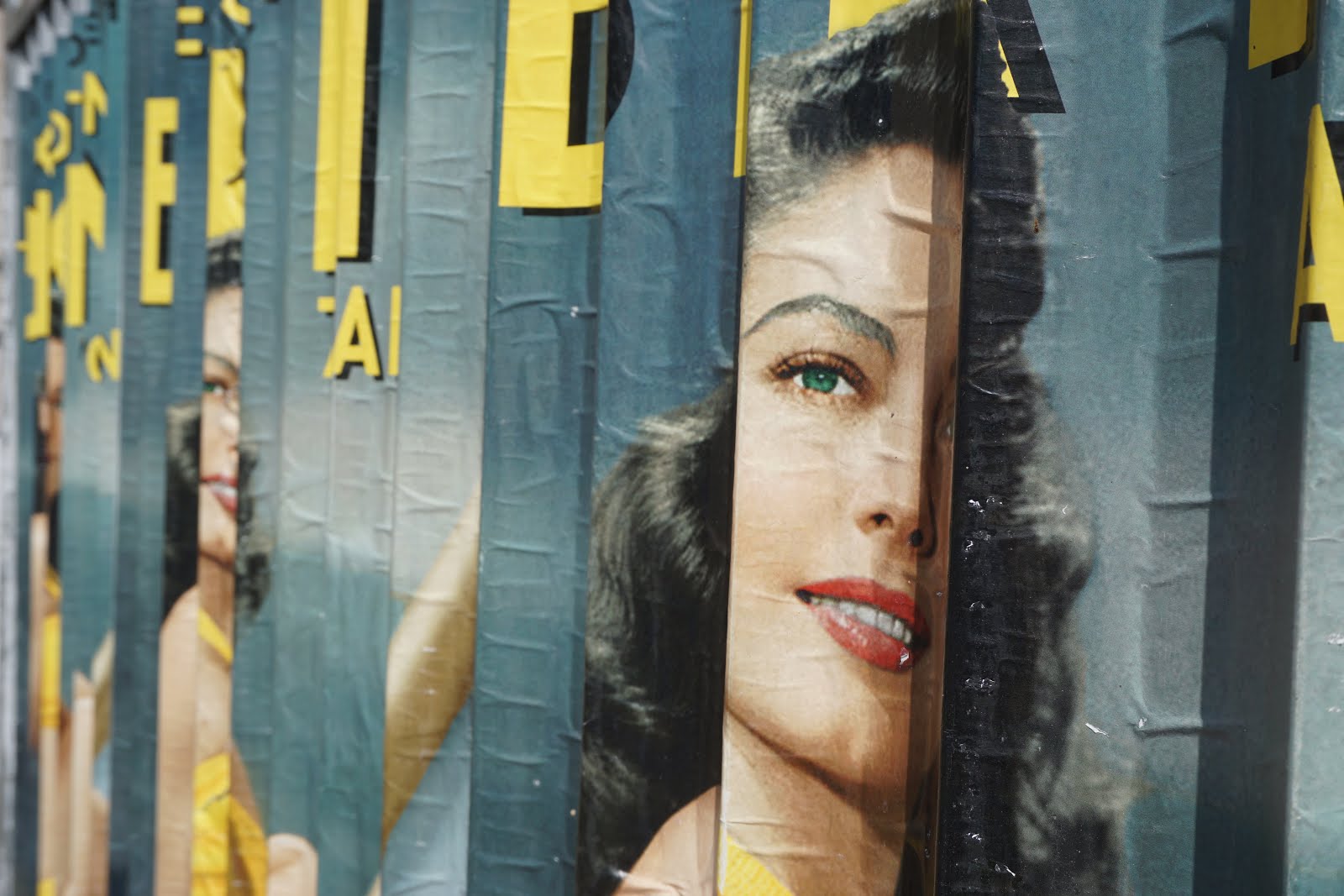 Rues de Paradis: Ava Gardner is all over Paris advertising "Le Bikini a ...
