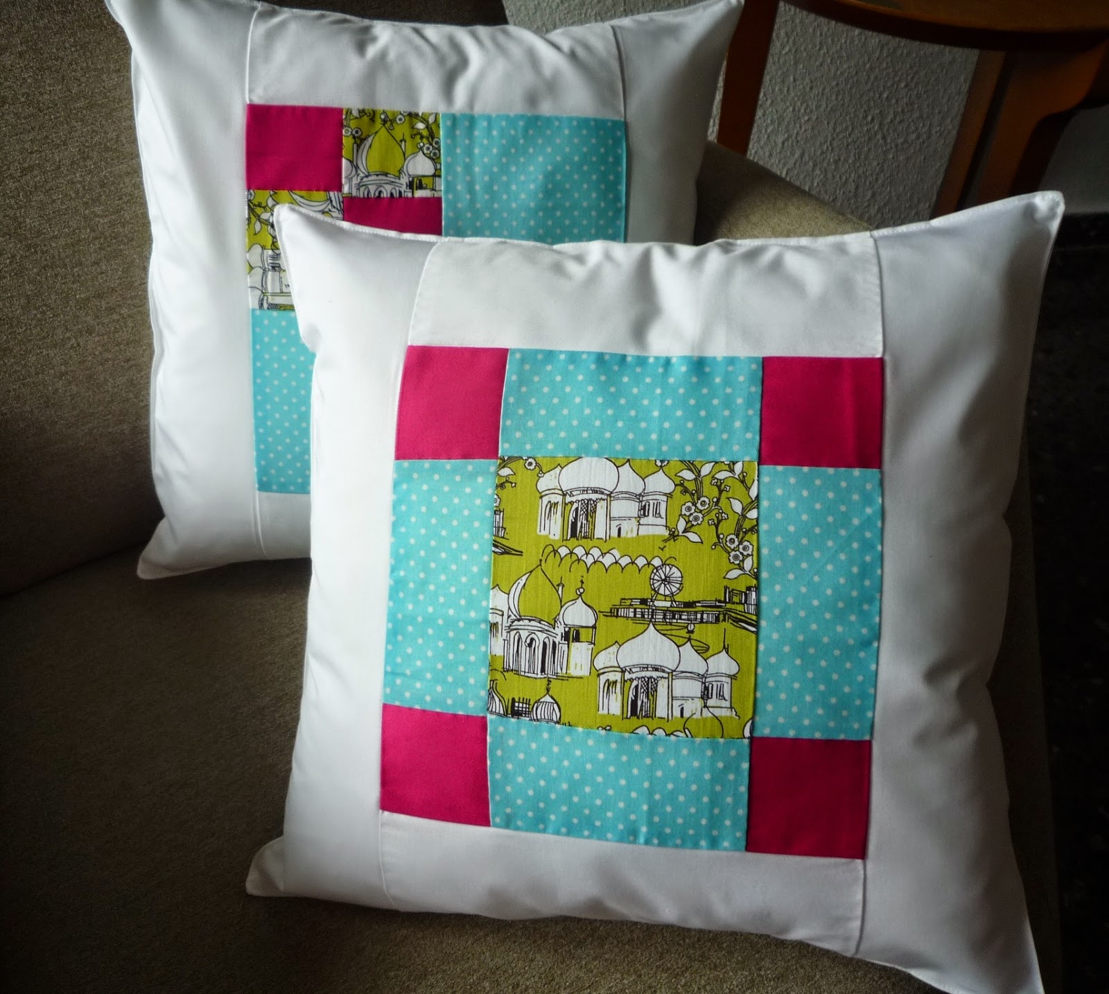 Issabela: Cojines patchwork