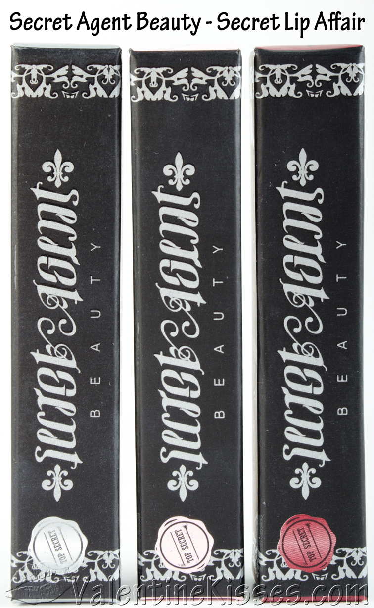 Valentine Kisses: Secret Agent Beauty Secret Lip Affair, 3 shades ...