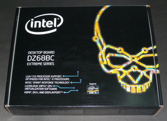 Joey的奮鬥: Intel DZ68BC 主機板：開箱