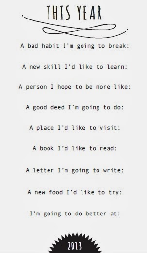 "New Year, New You" Ideas