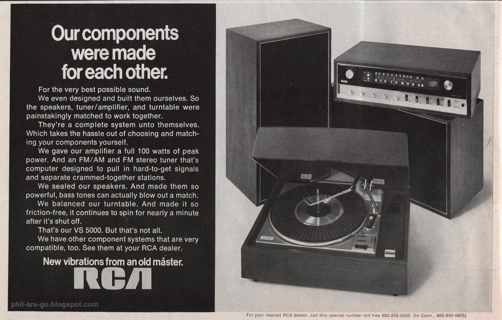 Phil Are Go!: RCA - Inspired and uninspired.