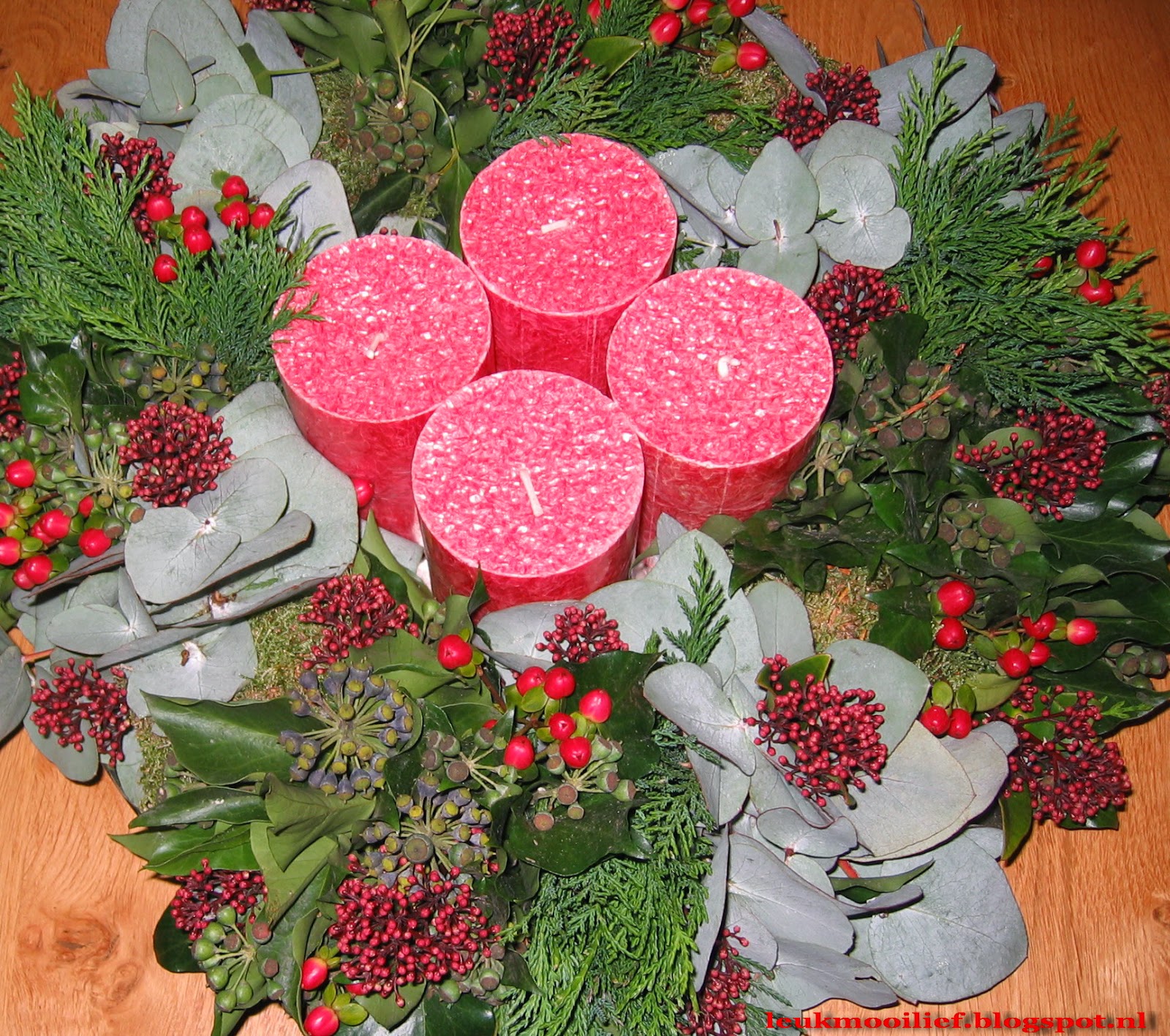 Leuk Mooi Lief: Klassieke Adventskrans