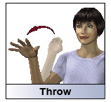 HearMyHands ASL: sign: THROW a new concept we're teaching