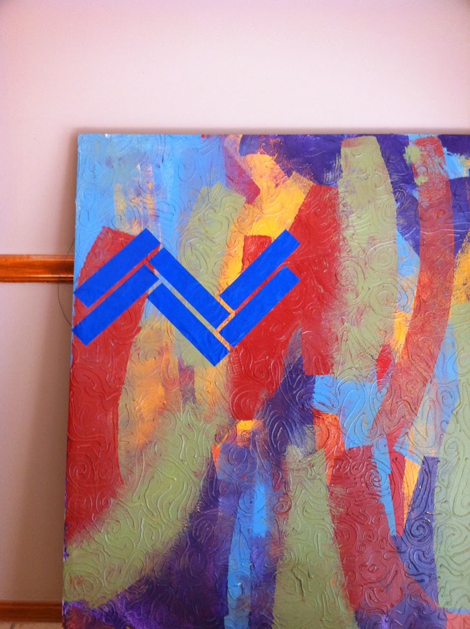 Super Cool Textured Wall Art DIY Tutorial! | Bluffit