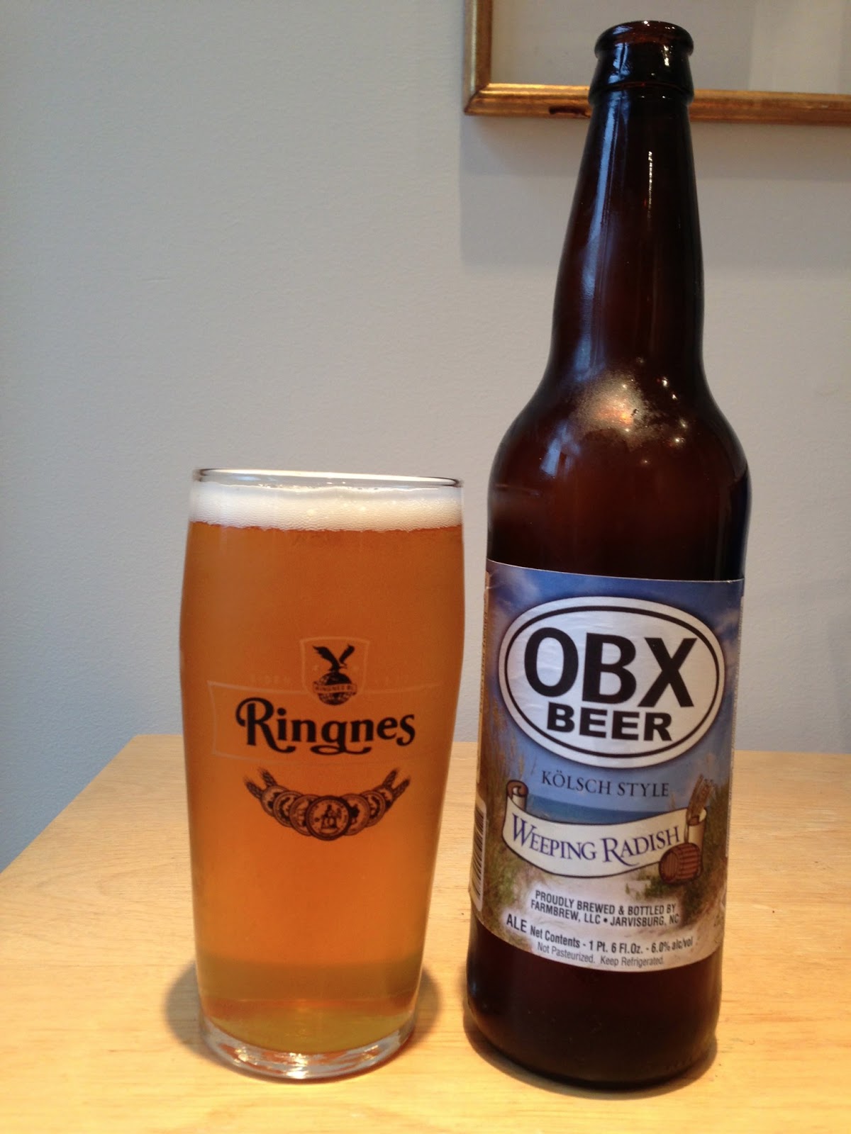 The Best Beer Blog: Weeping Radish OBX Beer