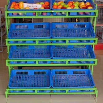 Rak Promosi Buah Dan Sayuran - Rak Minimarket