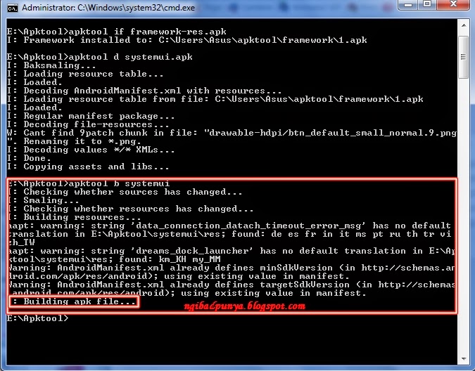Cara Decompile Dan Recompile Di PC Menggunakan APKTOOL ~ Selamat Datang ...