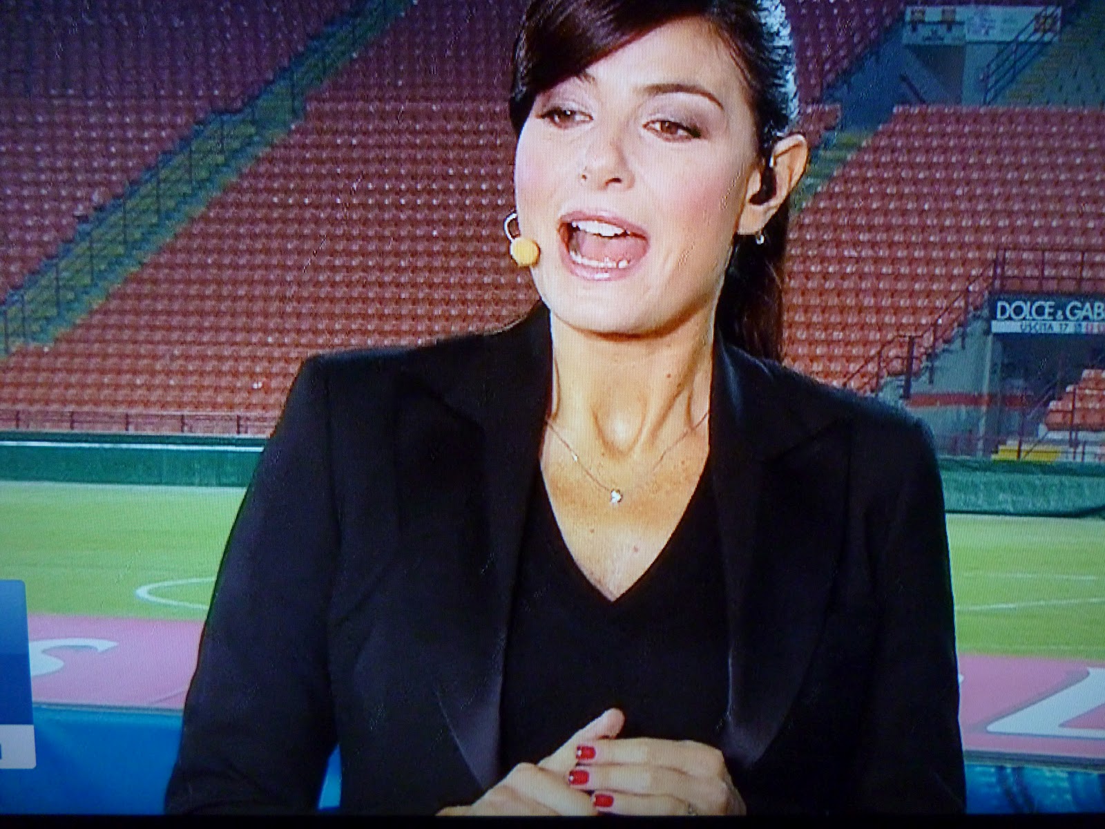 Do you really want David cosying up to this woman, Victoria? Italy's ...