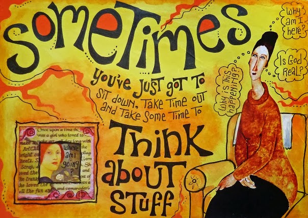 Rosie's Arty Stuff: SOMETIMES ....