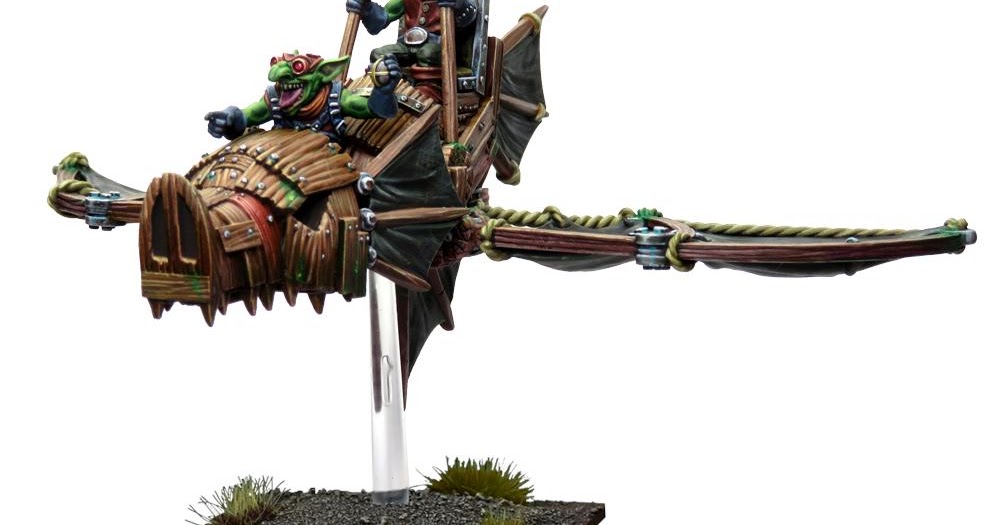 Wargame News and Terrain: Mantic Games: New Goblin 'Bat' Flying ...