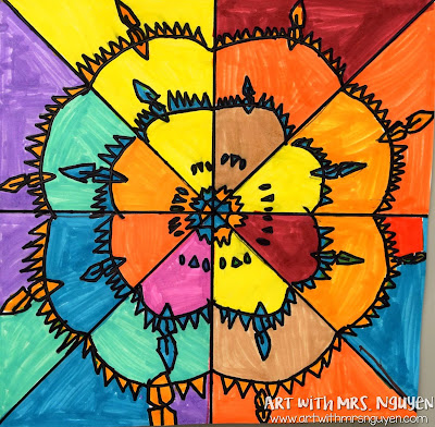 Marker Mandalas (4th) | Art with Mrs. Nguyen