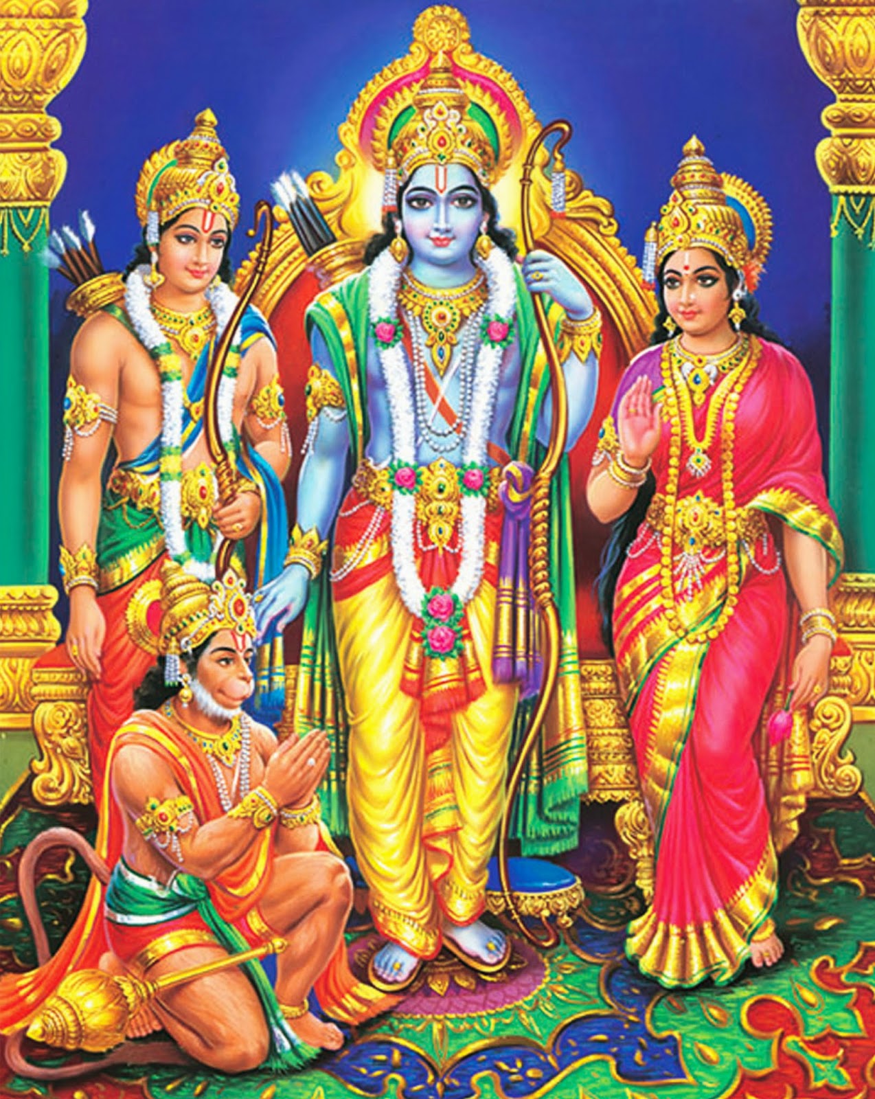Gods-Leaders-Images-Drawings: Gods of India & Hindu Gods