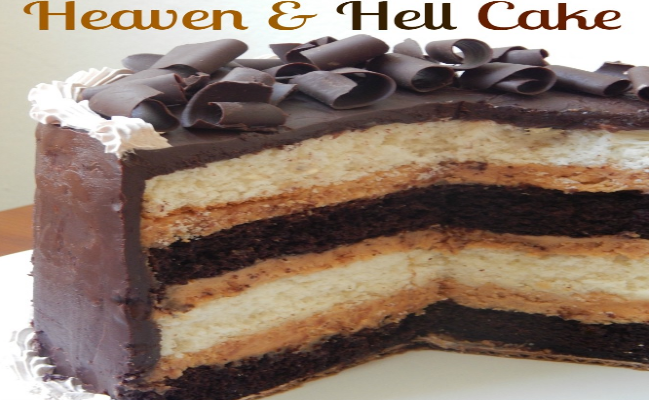 heaven and hell cake | COOKING GALLERIA