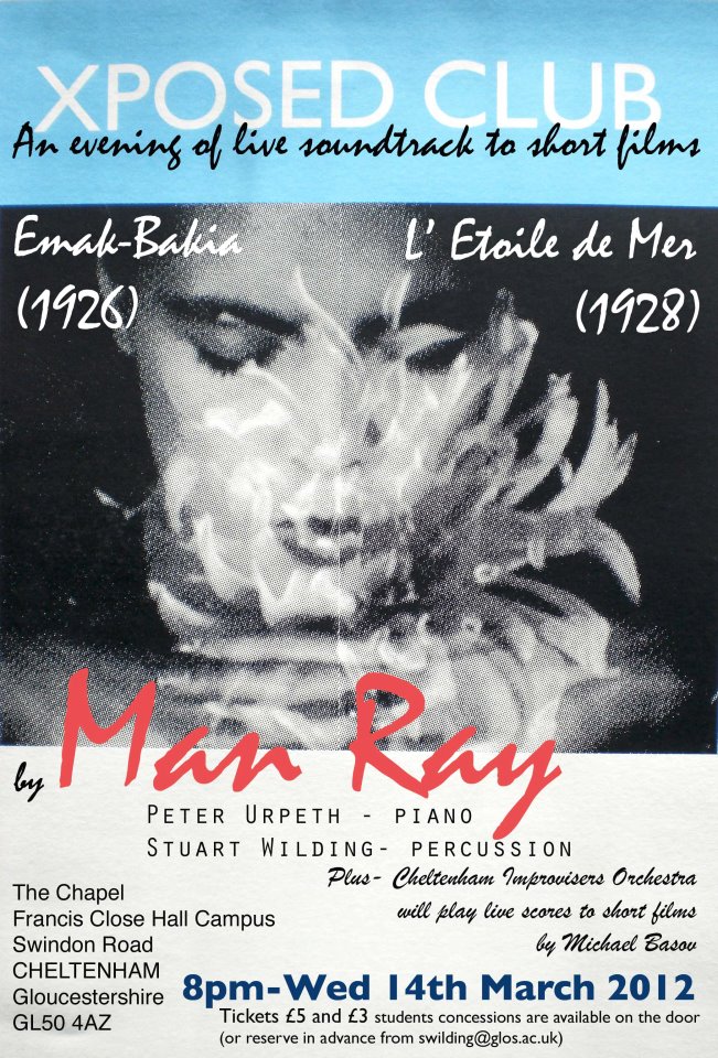 Art & Photography: Man Ray (Film & Music Night) - Xposed Club, 14 March
