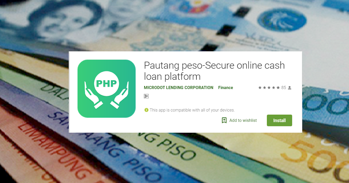 Pautang Peso-Secure Online Cash Loan Platform