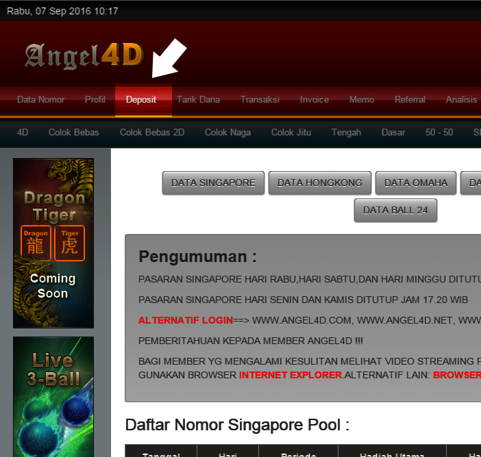 Agen Togel Terpercaya | Live Ball 48 | Angel4D: Panduan Bermain Togel ...