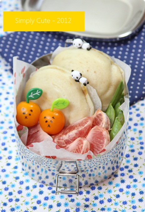 Simply Cute...: (# 252) Steamed bun bento