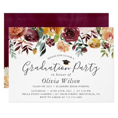 2019 Modern Graduation Party Invitations and Announcements | Mimoprints