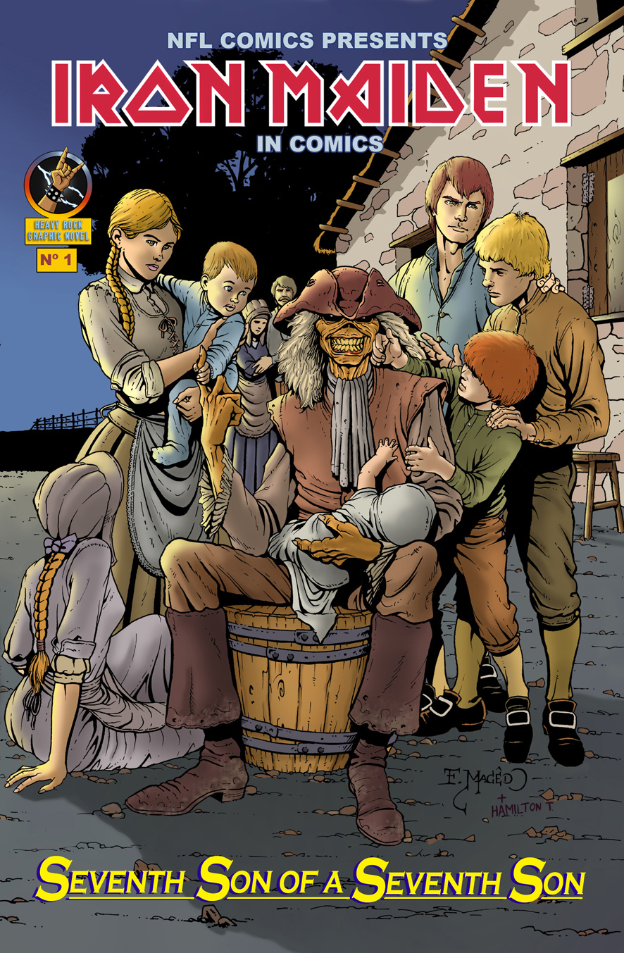 Quadrinhos "Seventh Son Of a Seventh Son" em inglês!