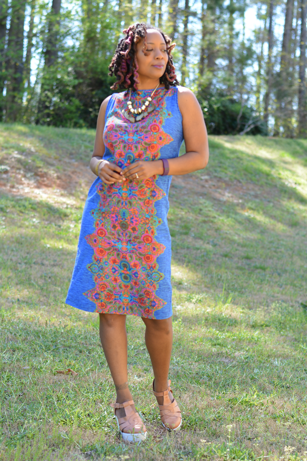 {Thrift Store Outfits} Vintage Hawaiian Dress | Thriftanista in the City