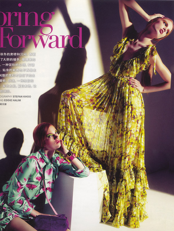 RushModels: Yulia Mizhuy for ZbBz Magazine (Singapore)