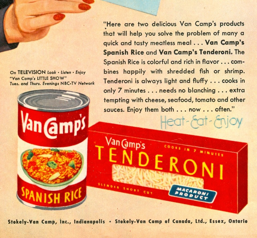 The Lucky Strike Papers: "Van Camp's Little Show," NBC, 1950-1951