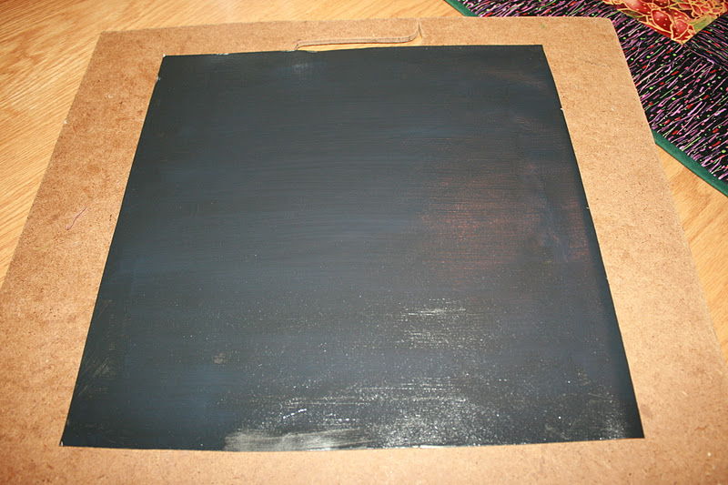 Buzzing and Bumbling: Chalkboard Tablecloth Tutorial