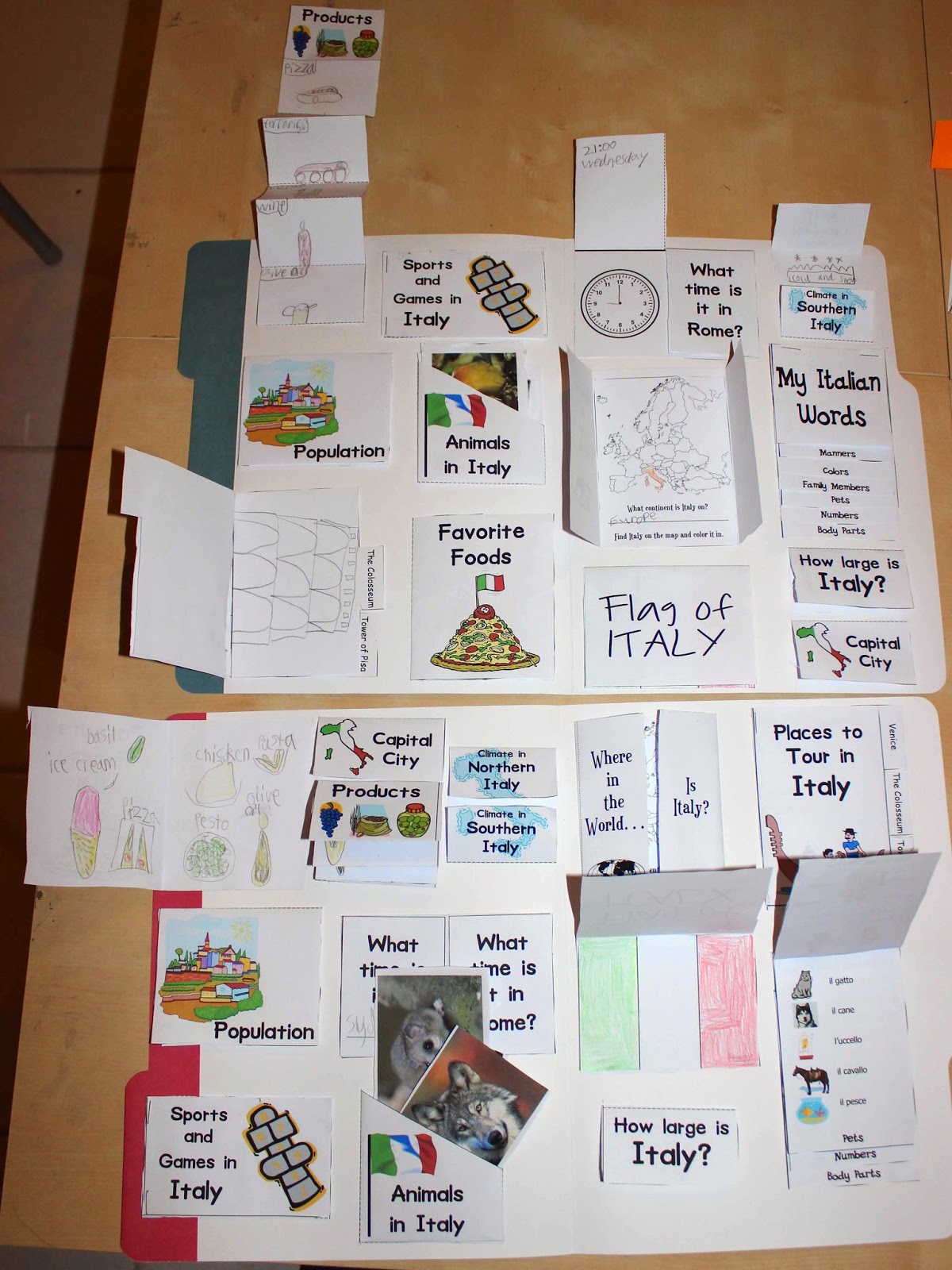 Creating and Educating: Italy Lapbooks