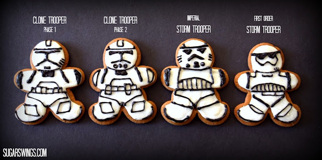 Sugar Swings! Serve Some: Day 10 Star Wars Trooper Gingerbread Men ...