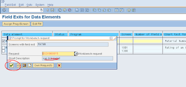 SAP TECH: Example for Global Field Exit