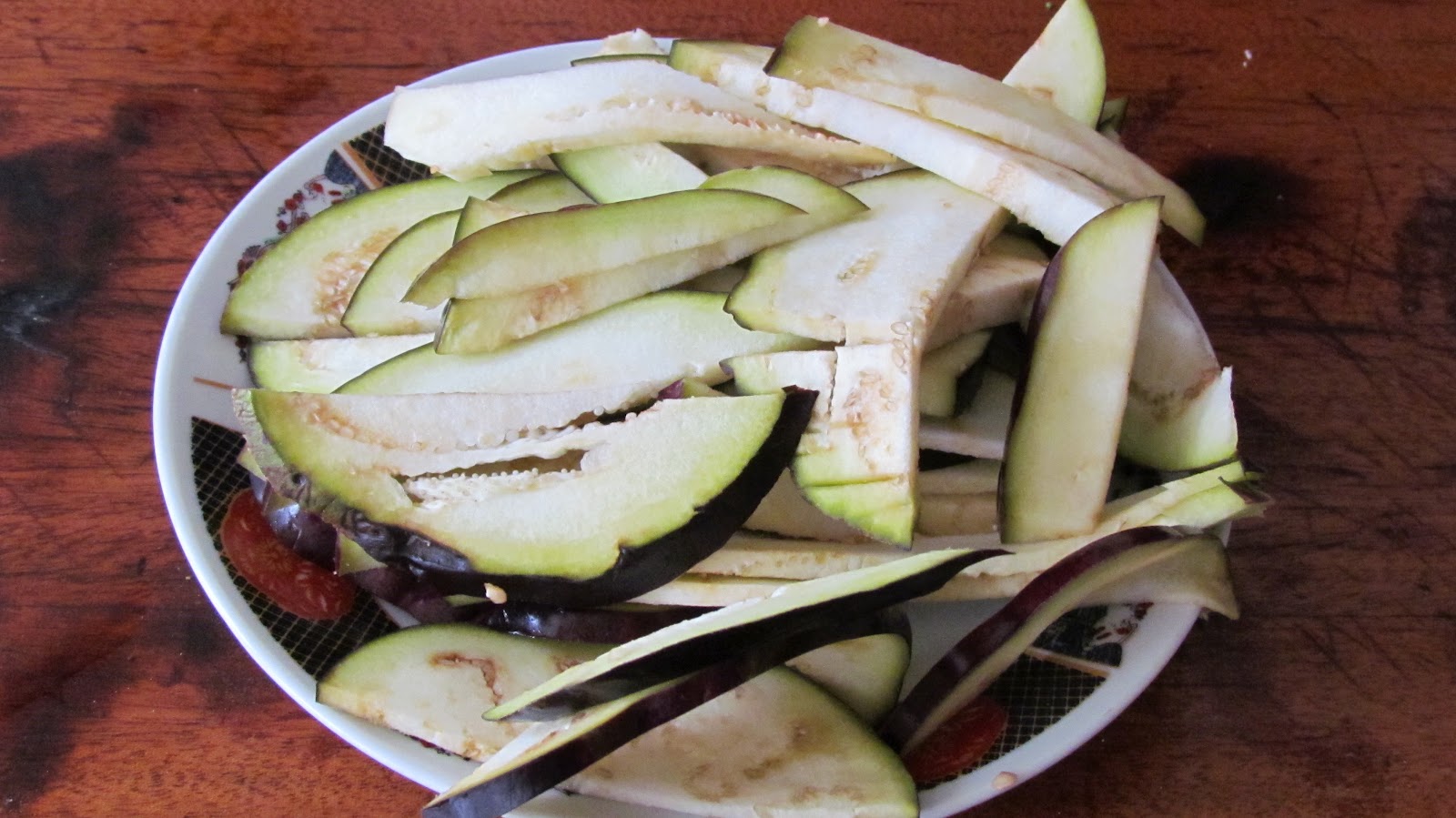 With Love from Mom's Kitchen: Achari Baigan ( Brinjal and cucumber ...
