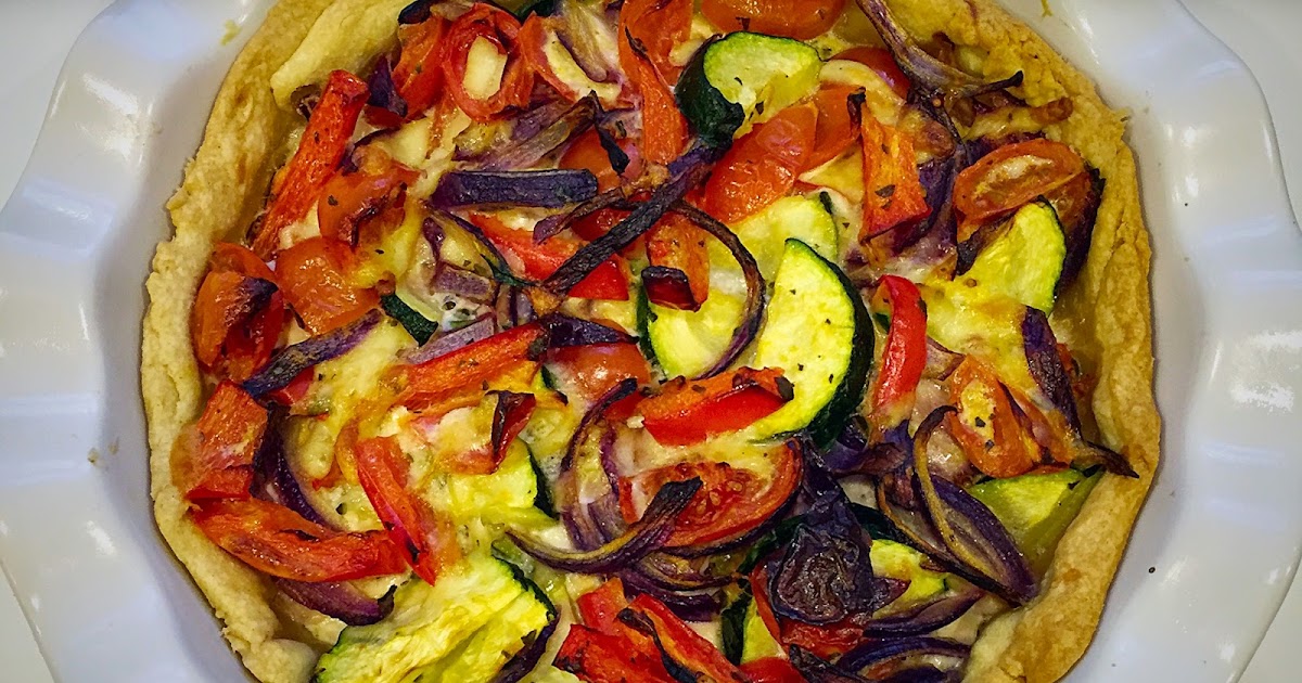 Roasted Mediterranean Vegetable Tart Recipe Eatlovelive