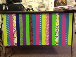 Duct tape desks! - Owl-ways Be Inspired