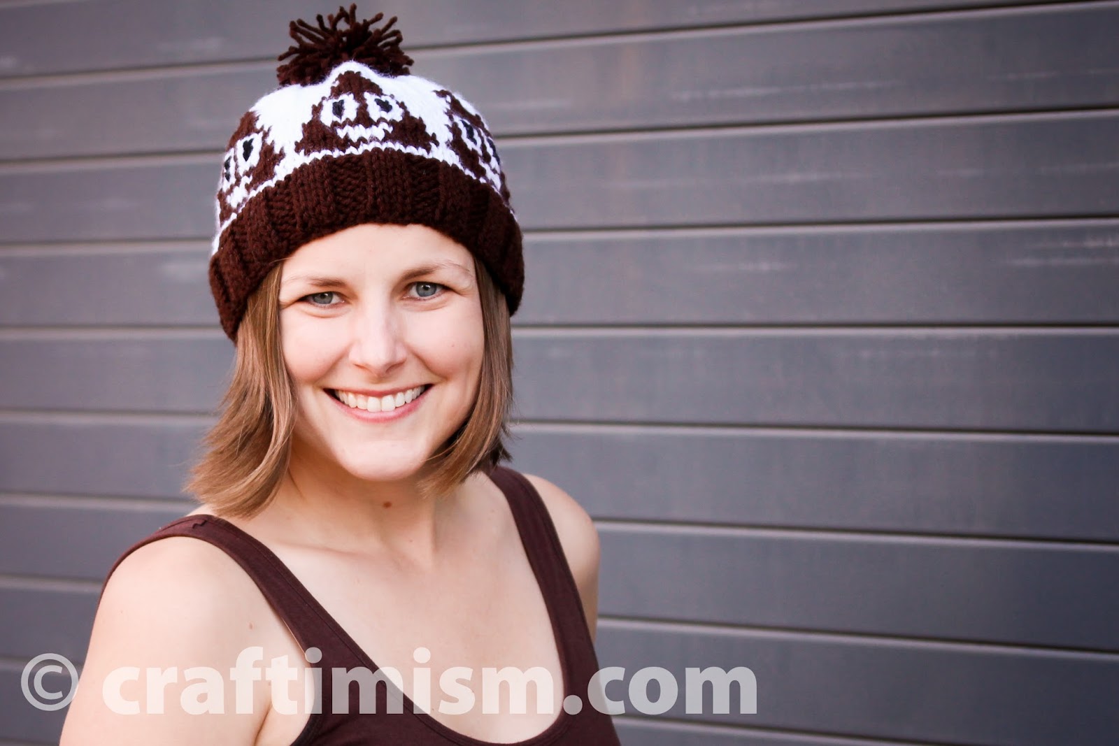 Craftimism: Poop Emoji Inspired Knit Hat