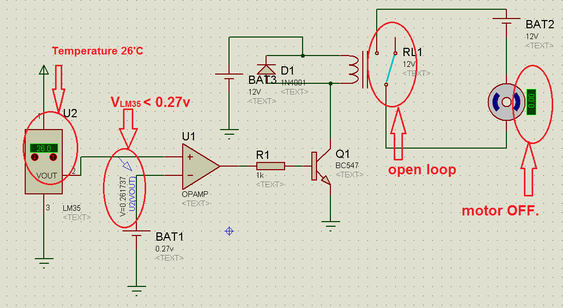 Embedded-Electronics: Automatic room fan controller using OpAmp: