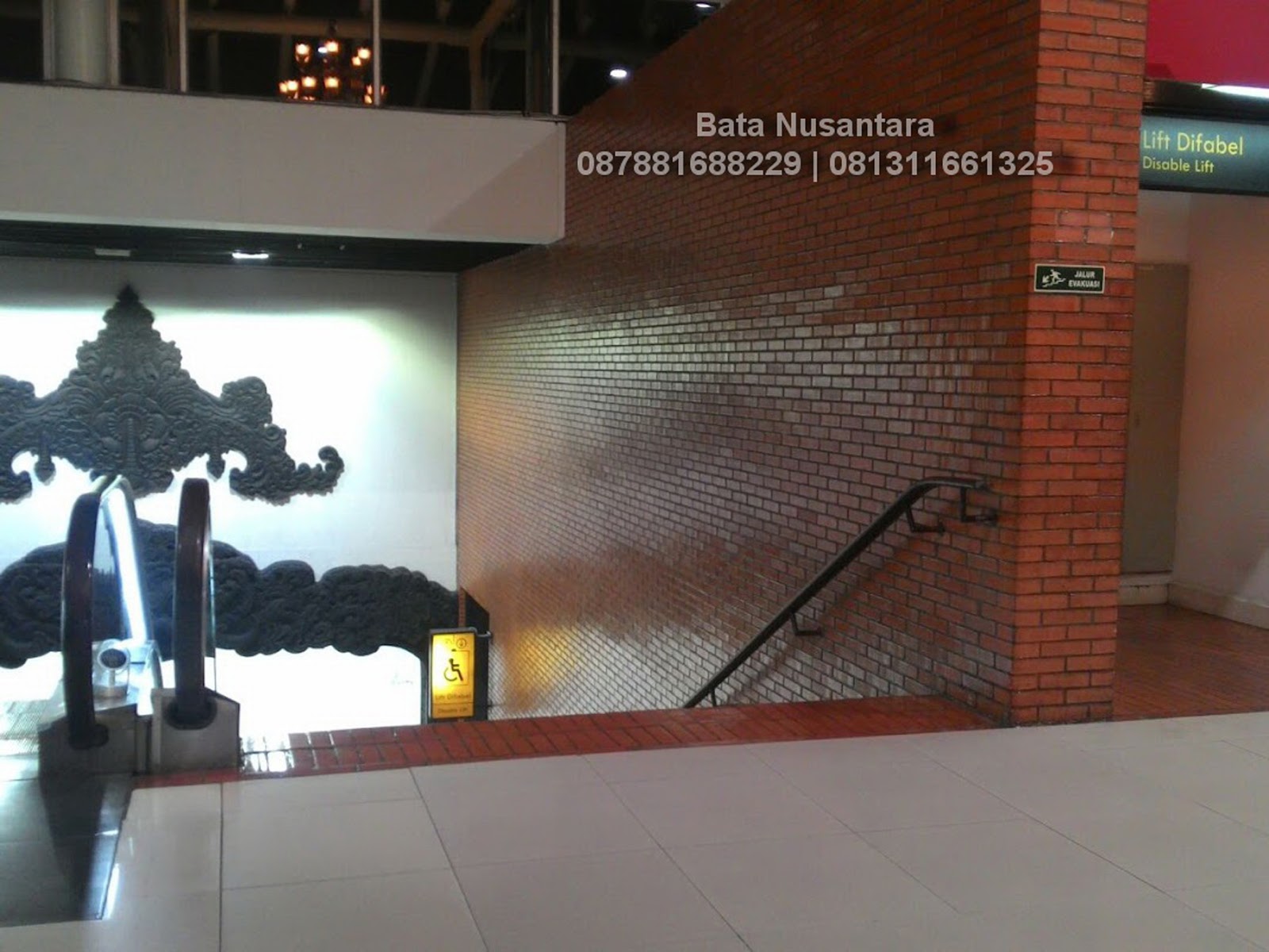 Bata Tempel Murah: Bata Expose untuk Bandara Soekarno Hatta