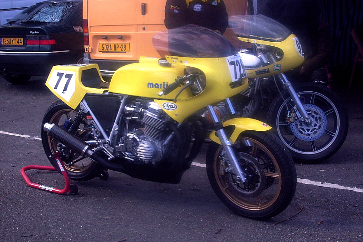 all information world: Moto Martin CB750 Race Bike