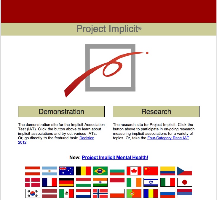 Construction Marketing Ideas: Project Implicit: Does it have some ...