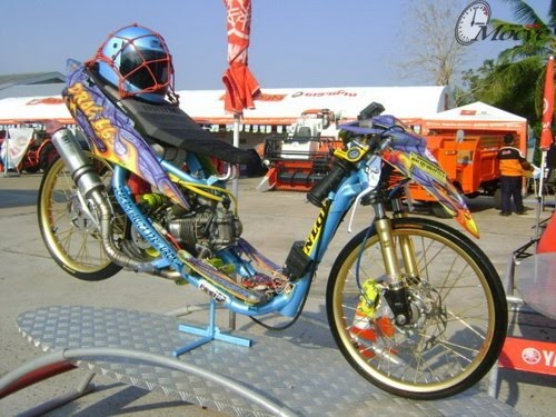 Modifikasi Mio Racing Look