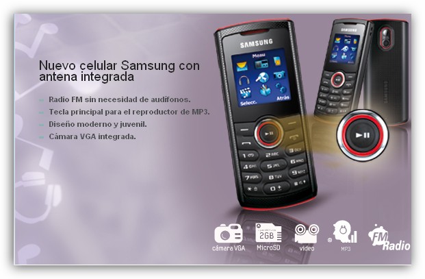Celular Samsung GT E2120