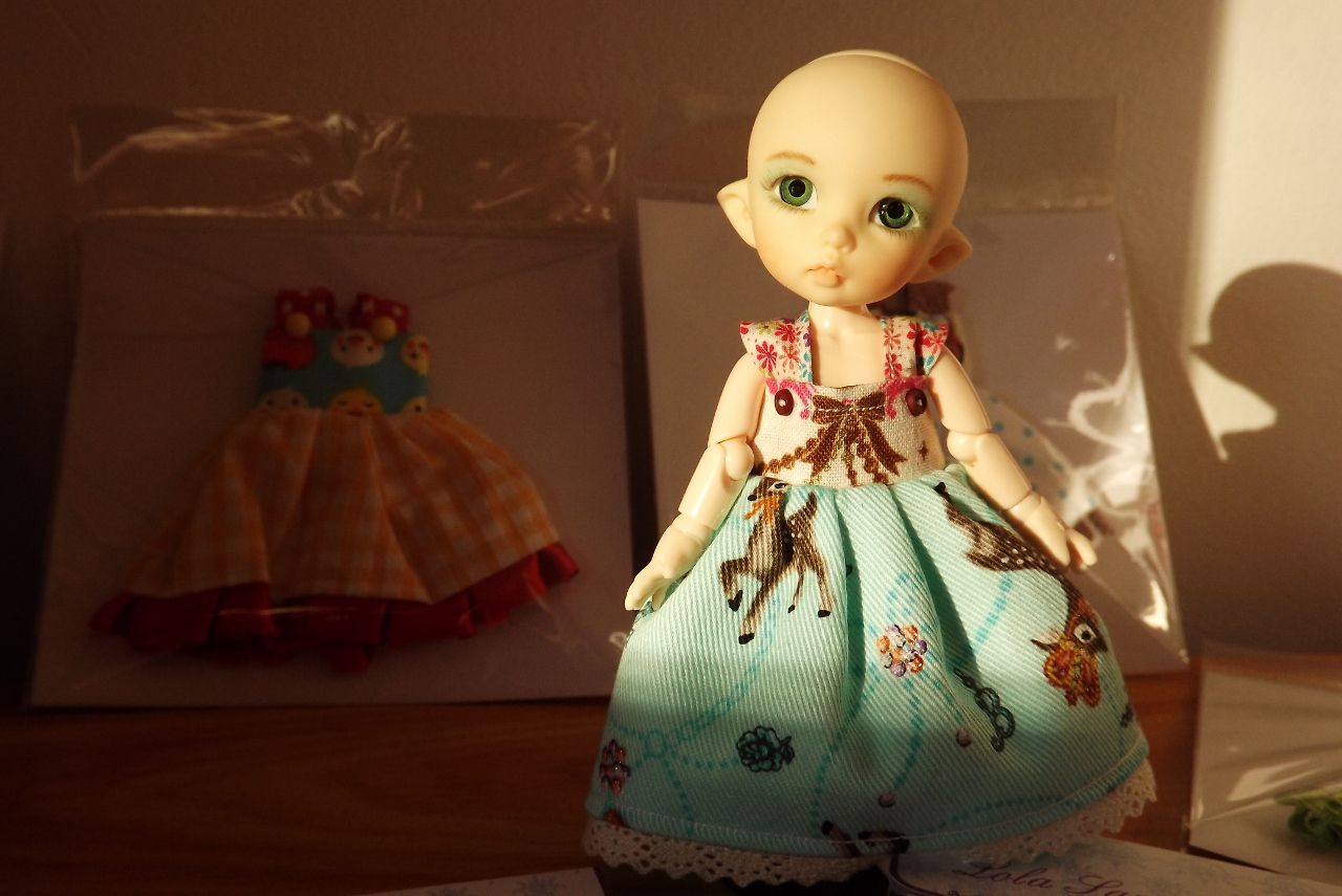 Lola Sample for your dolls: Puki puki dresses for L-doll / Robes pour ...