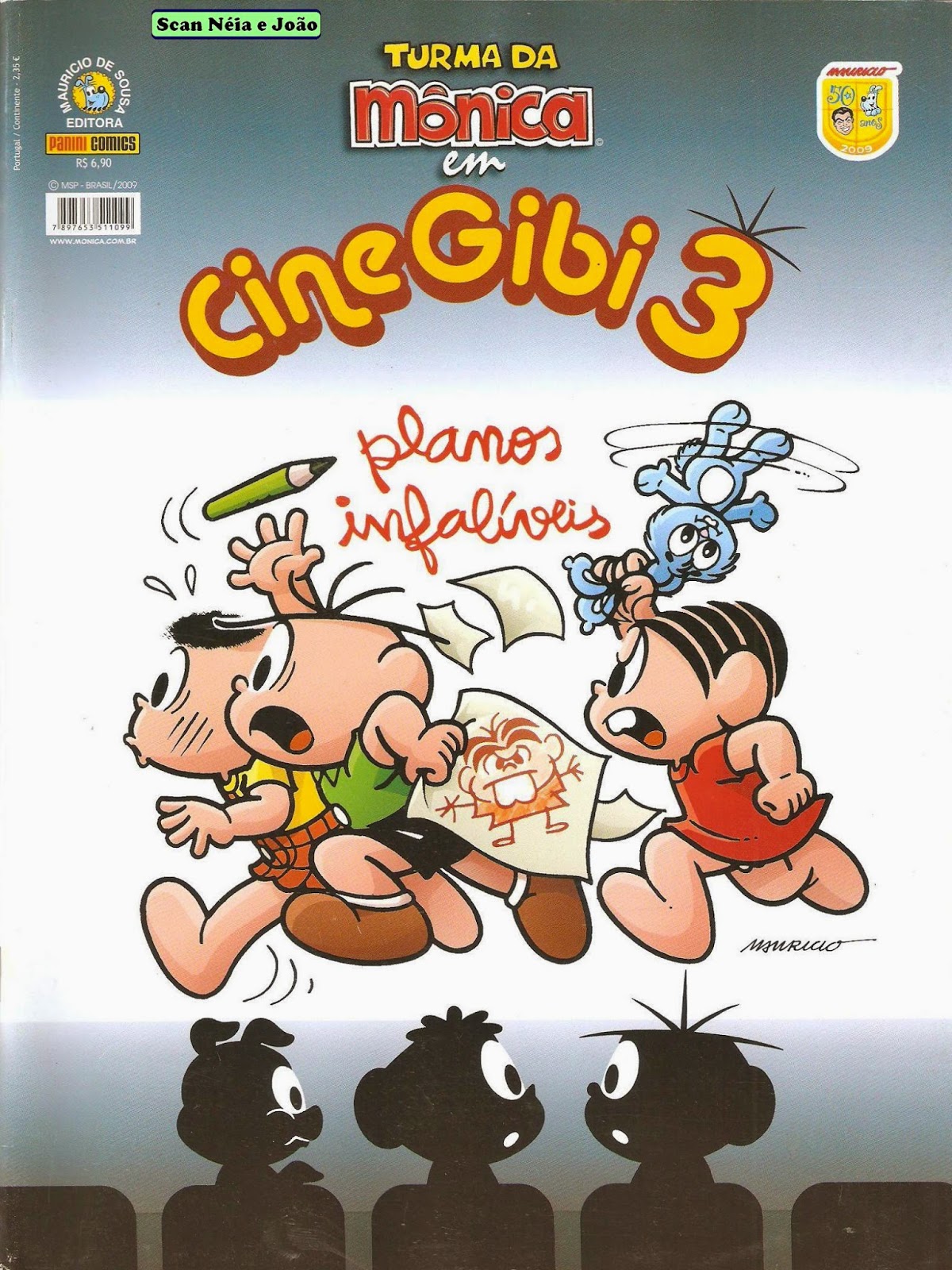 Gibis Clássicos: Turma da Mônica - Cine Gibi n° 3 - Panini