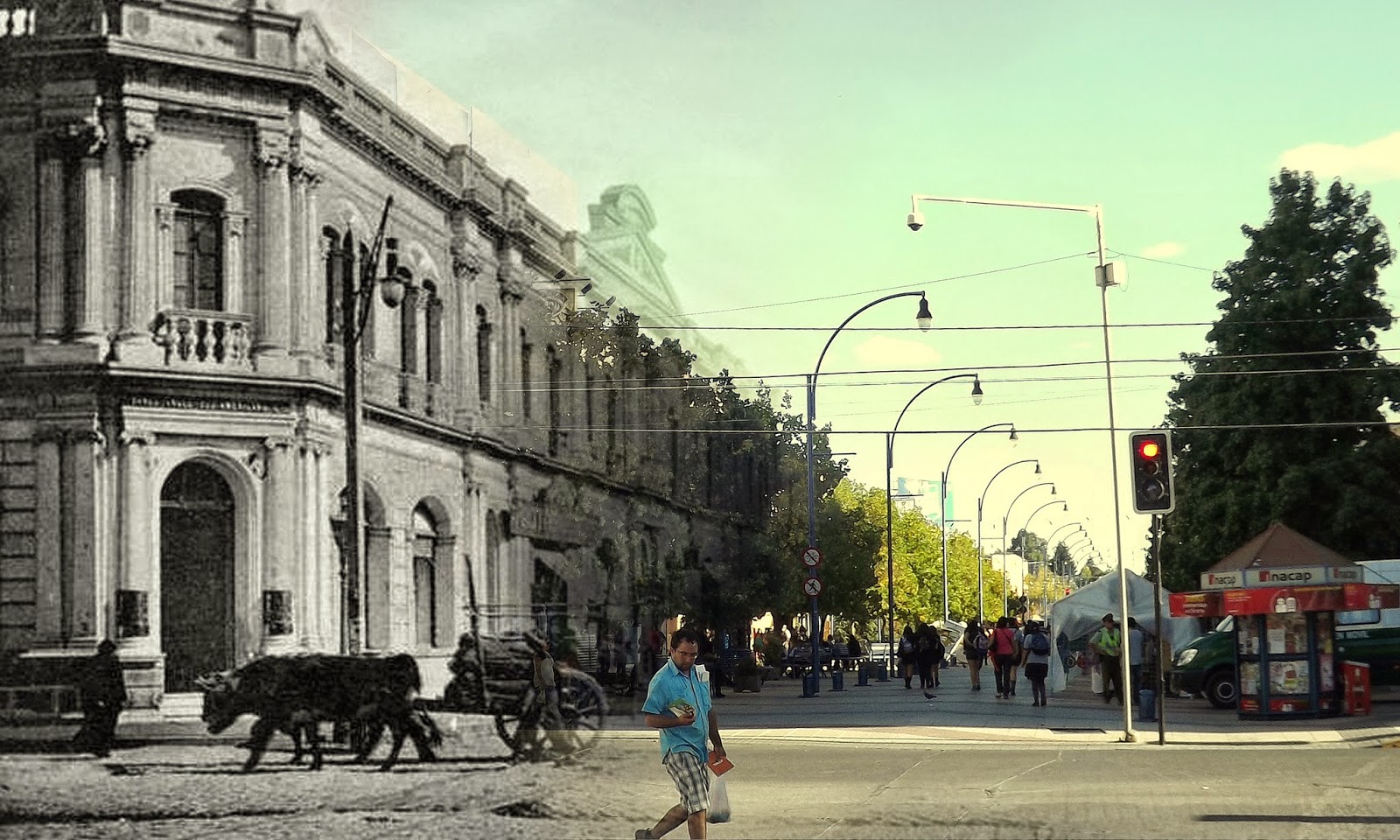 Chillán Antiguo: Chillán; BAJO DOS MIRADAS.