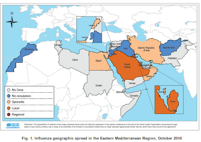 Avian Flu Diary: WHO EMRO: Influenza Activity In The Middle East ...
