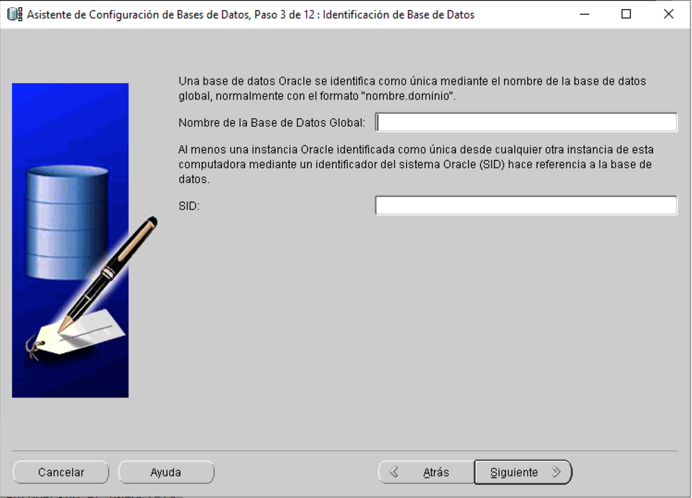 Martín Hernández Calva Crear Base De Datos Oracle 11g En Windows